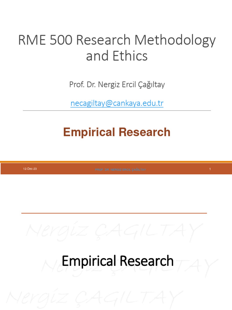 Empirical Research | PDF | Empirical Research | Empirical Evidence Empirical Research | PDF | Empirical Research | Empirical Evidence