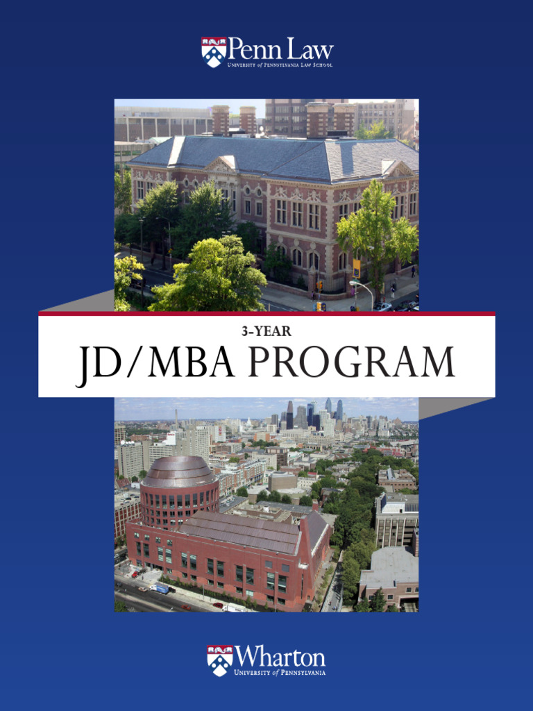JD Mba | PDF | Master Of Business Administration | Wharton School Of ...
