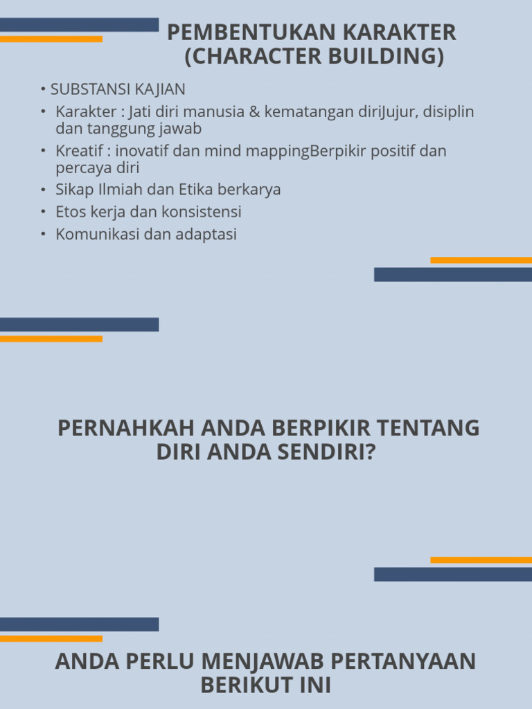 Character Building | PDF