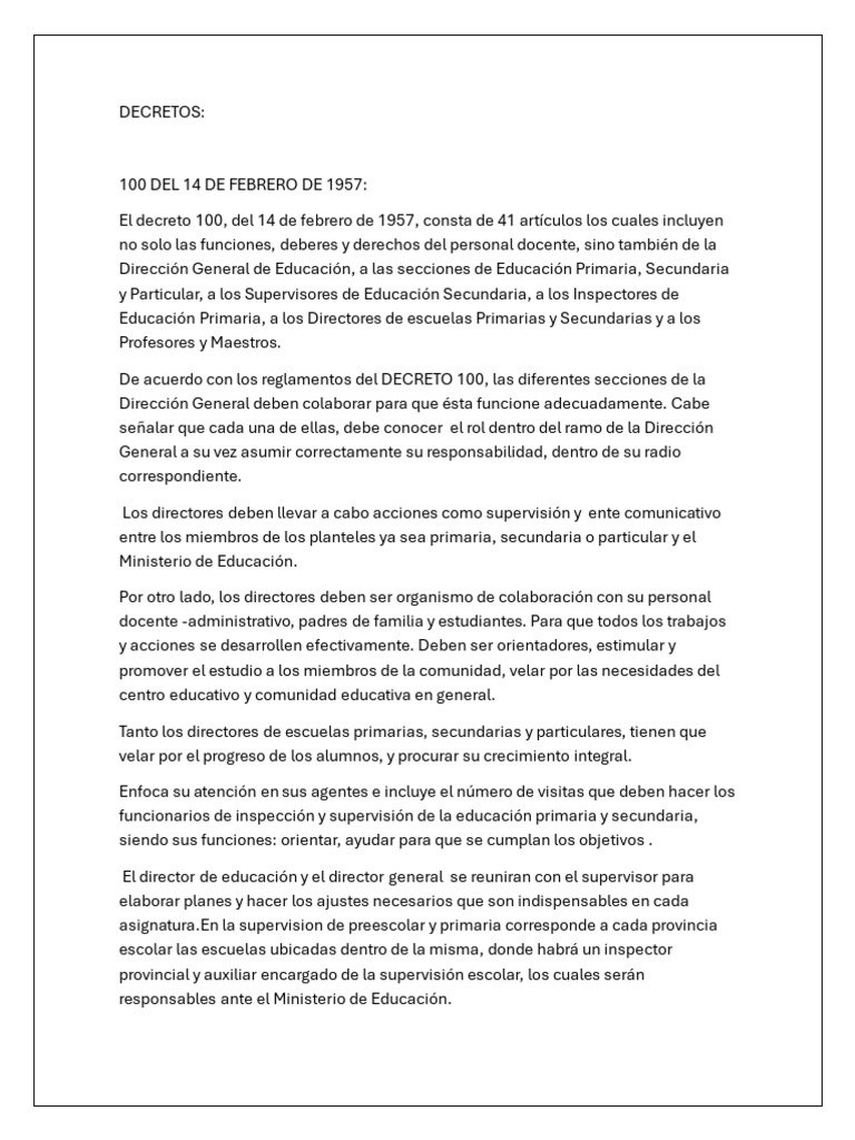 DECRETOS | PDF | Educación primaria | Educación a distancia