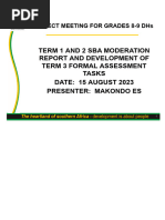 Final Pre-Assessment Moderation Tool 27-11-24 | PDF | Human ...