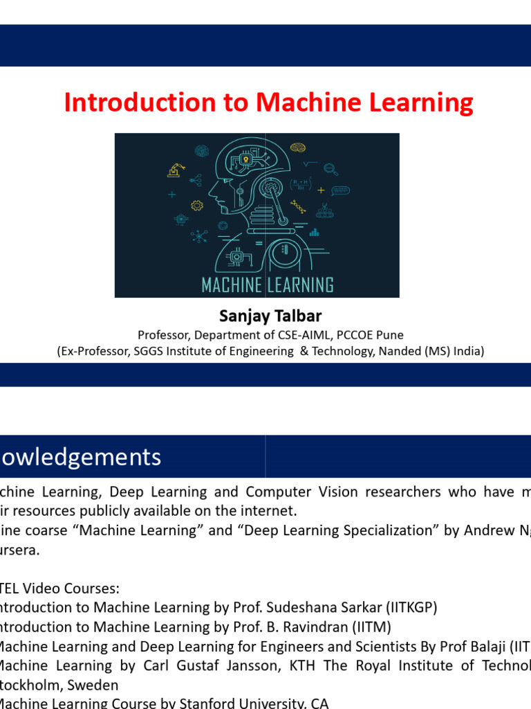 Intro ML Applications | PDF | Machine Learning | Statistical Classification