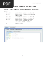 Lecture4 XCHG | PDF | Assembly Language | Integrated Circuit