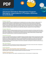 Petroknowledge Training Plan 82808 | PDF