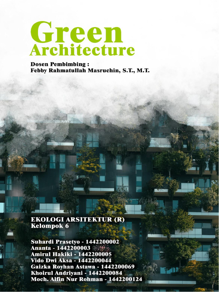 Ekologi Arsitektur - Green Architecture | PDF | Seni