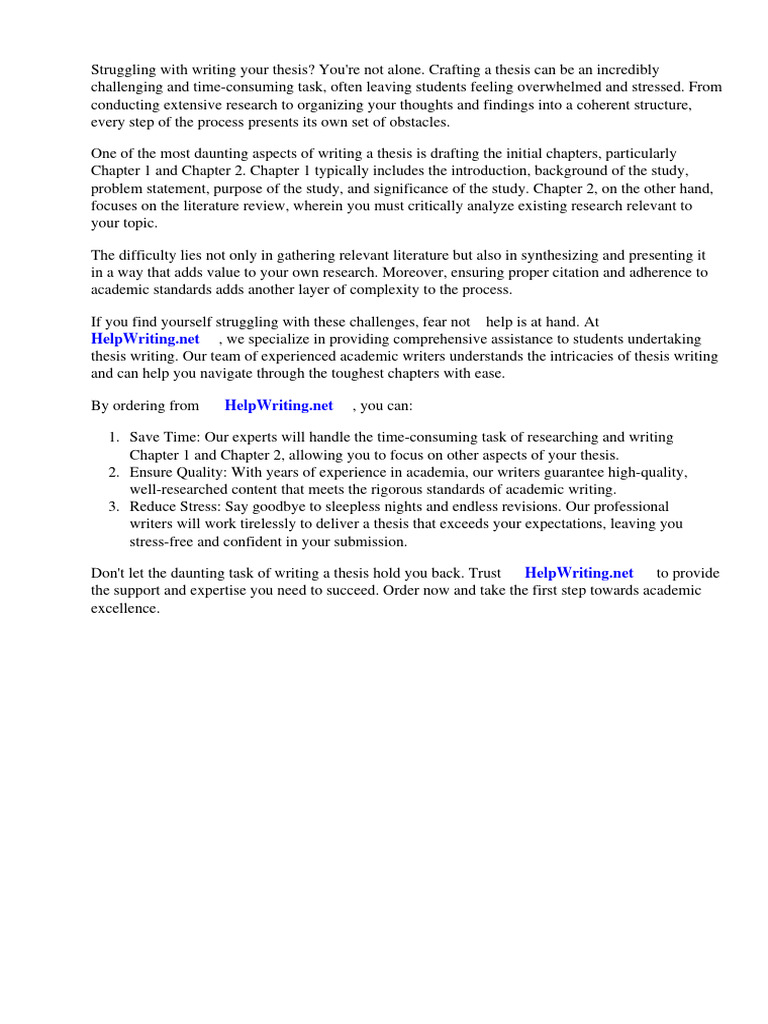 Sample Thesis Chapter 1 and 2 | PDF | Career & Growth | Art