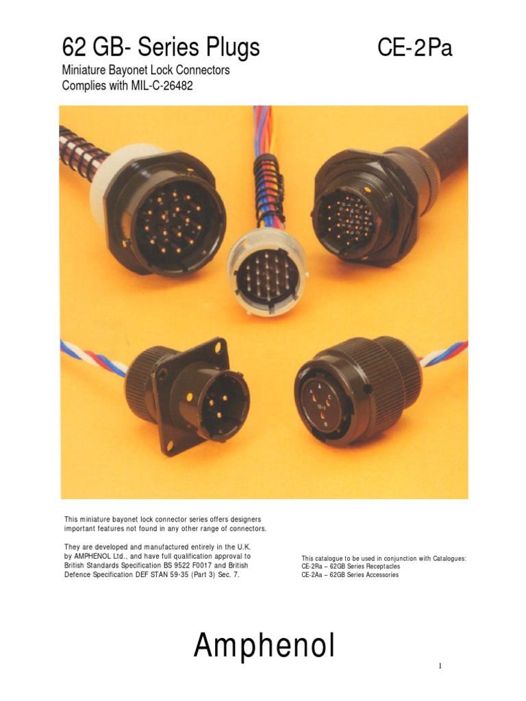 62 GB - Series Plugs | PDF