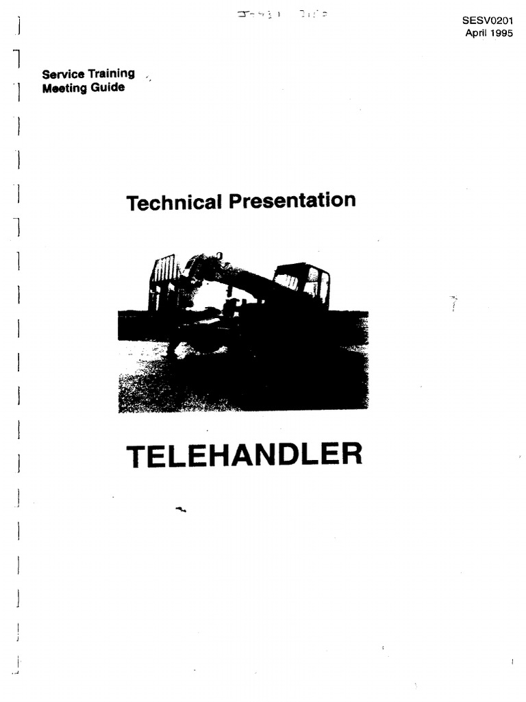 334 Telehandler Technical Presentation | PDF