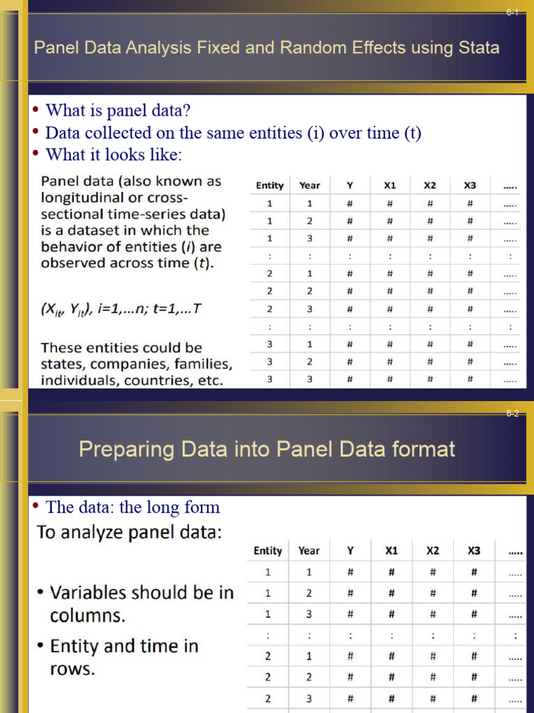 Panel Data | PDF