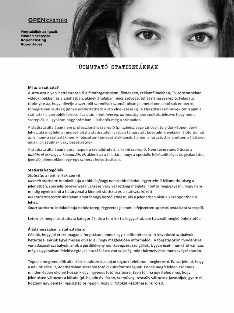 Statiszta Hu | PDF