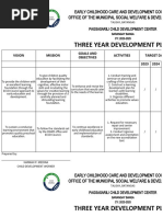 DSWD Eccd Child Profile | PDF | Disability | Health Care