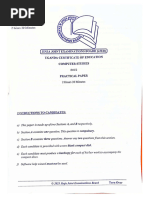 UNEB ICT Sample Question Paper1 MARKING GUIDE | PDF | Computer Network | Computer Data Storage