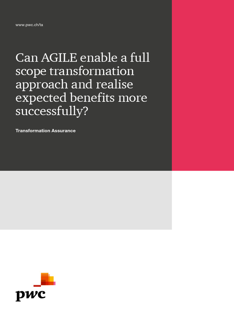 Can Agile Enable A Full Scope Transformation Approach en 2019 Web | PDF | Agile Software ...