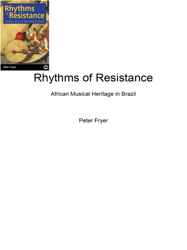 Rhythms of Resistance - African Musical Heritage in Brazil | PDF