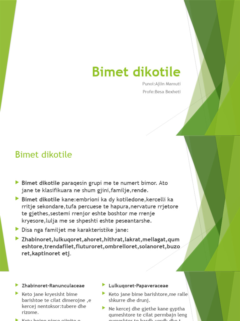 Bimet Dikotile | PDF