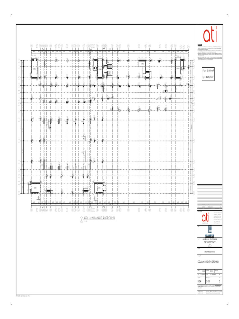 S-101-COLUMN LAYOUT at GROUND | PDF | Freedom Of Expression Law ...