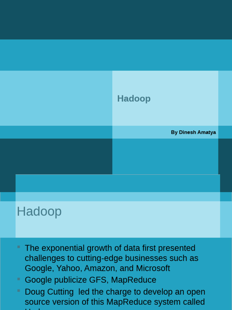 6 Hadoop | PDF | Apache Hadoop | Secure Shell