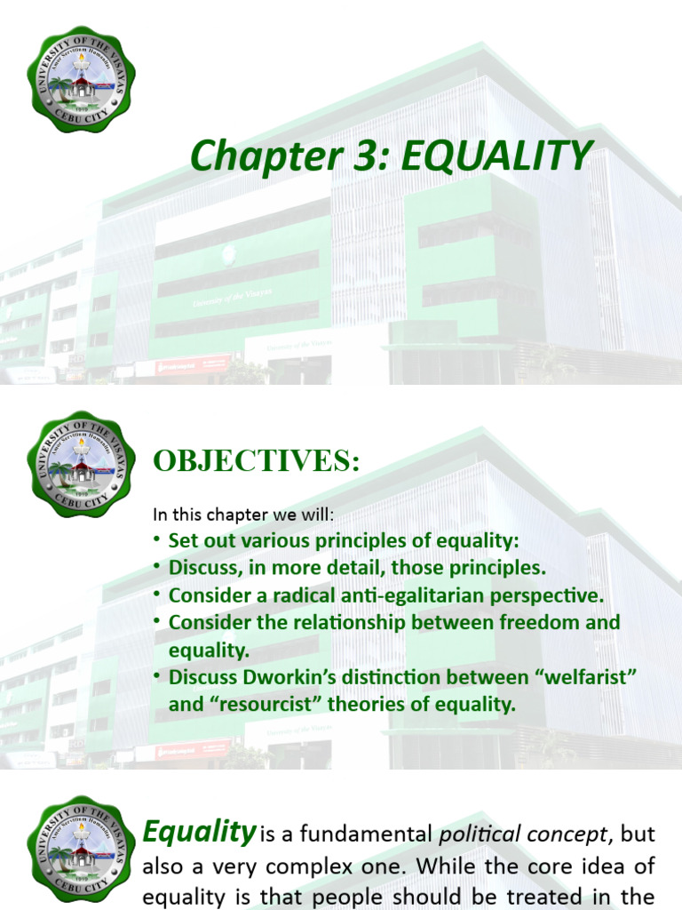EQUALITY PPT - TANGO-AN | Download Free PDF | Egalitarianism | Equal ...