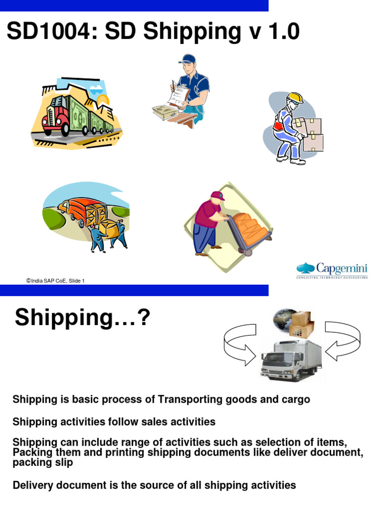 Overview of SD Shipping Process | PDF
