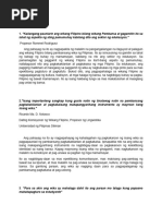 Oprning Remarks Buwan Ng Wika 2025 | PDF