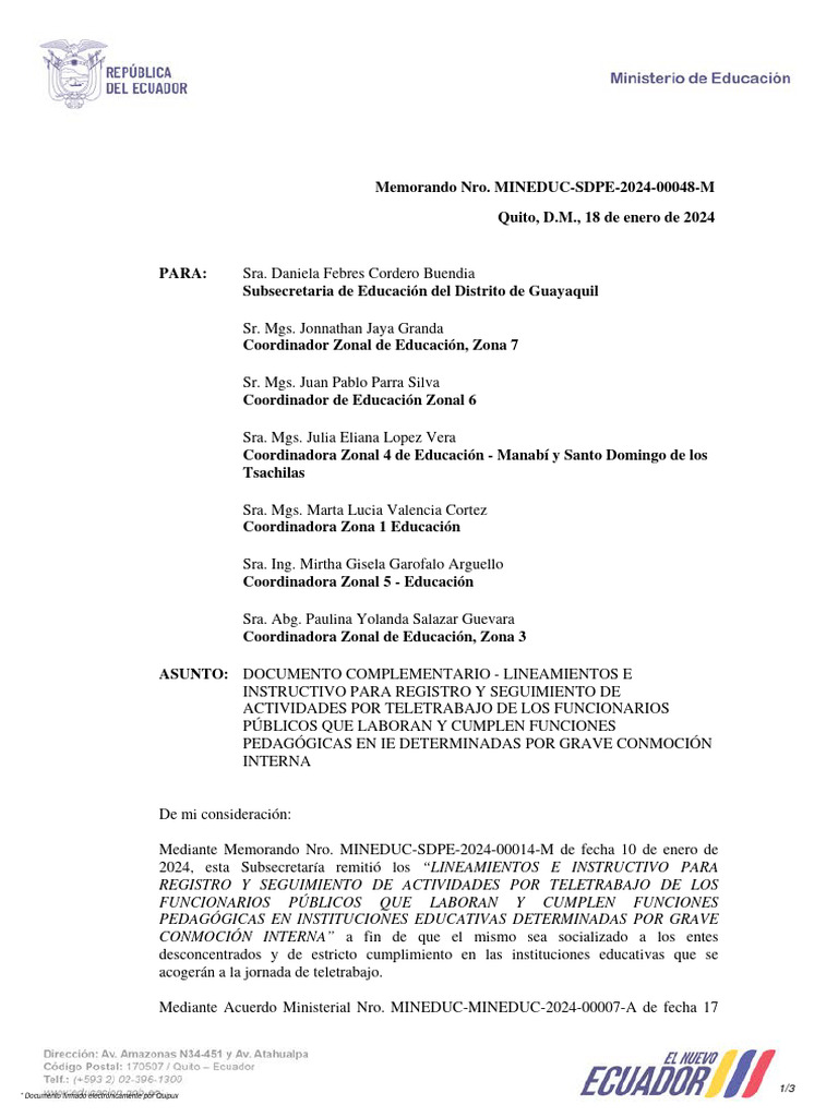 Mineduc Sdpe 2024 00048 M 1 | PDF