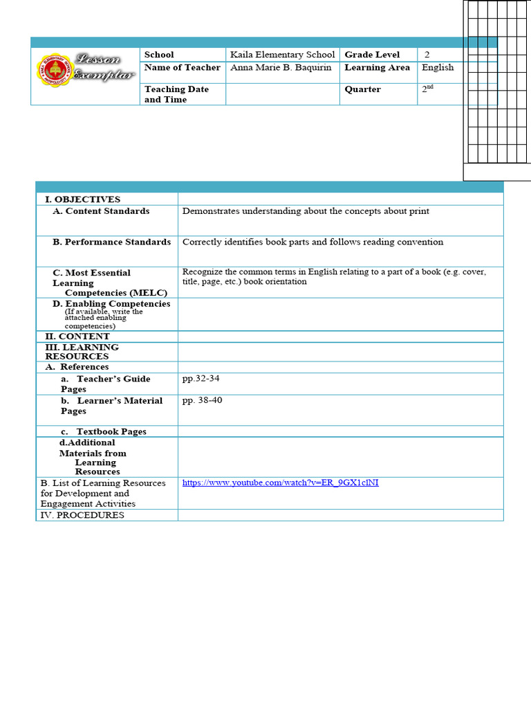 English2 2nd Quarter Week 2 Day 1-5 | PDF | Career & Growth