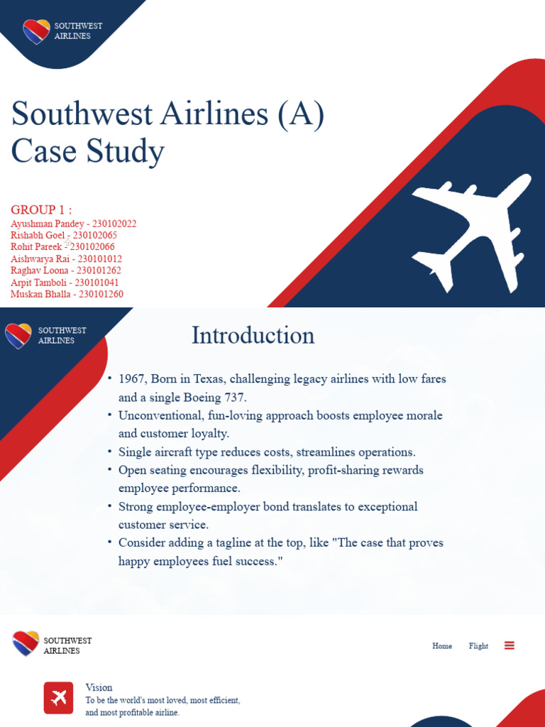 Southwest Airlines | PDF | Low Cost Carrier | Airlines