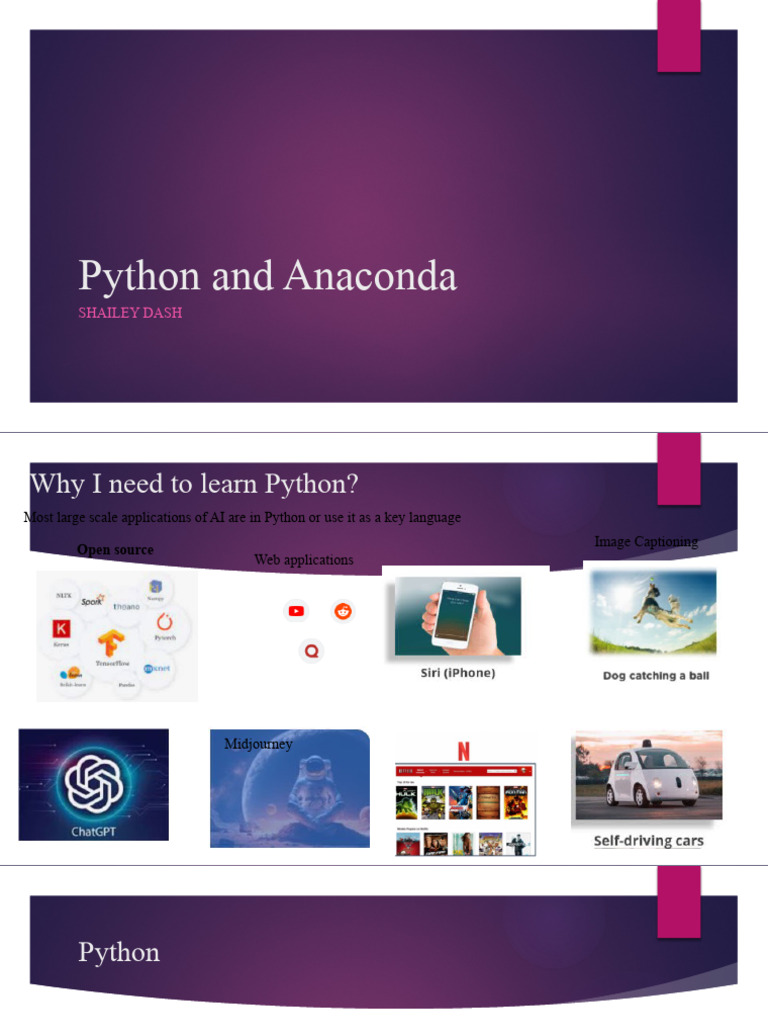 Python and Anaconda - Final | PDF