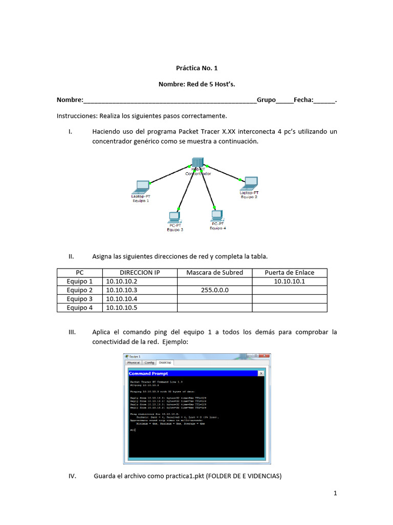 Practica Protocolo | PDF