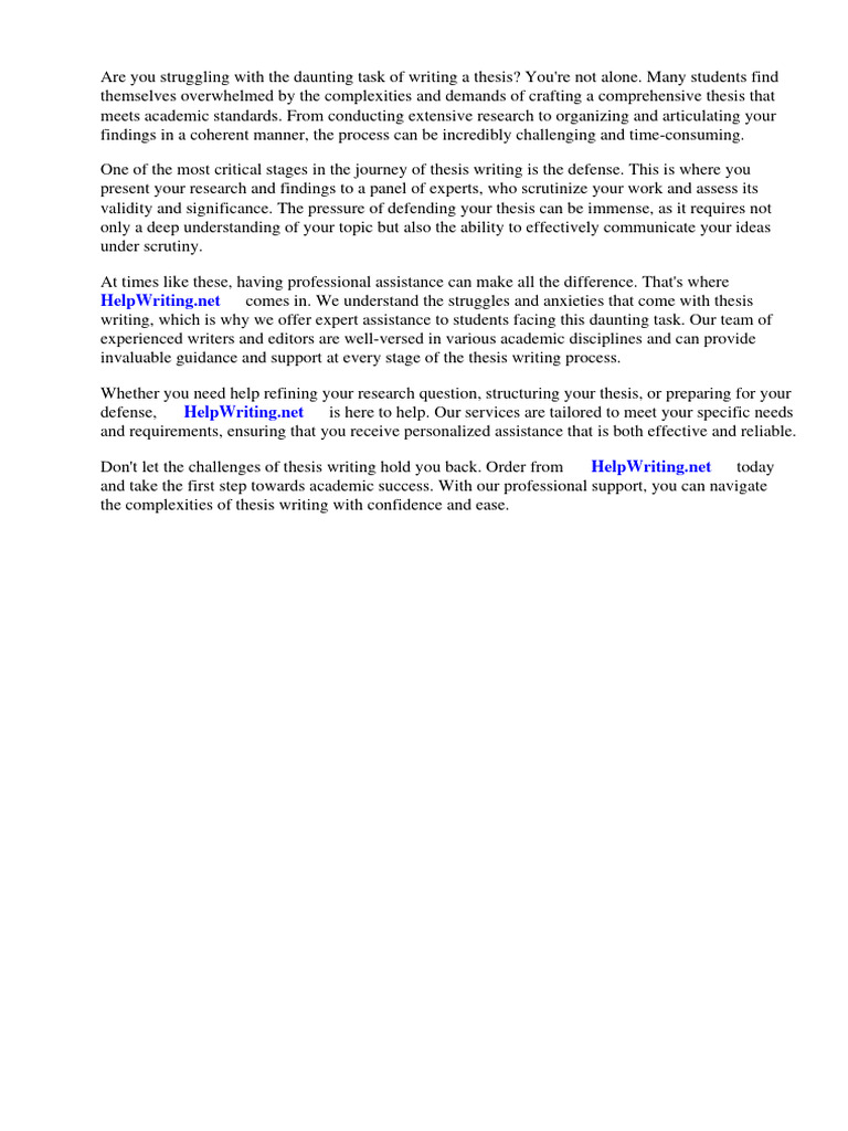 Thesis Defense XKCD | PDF