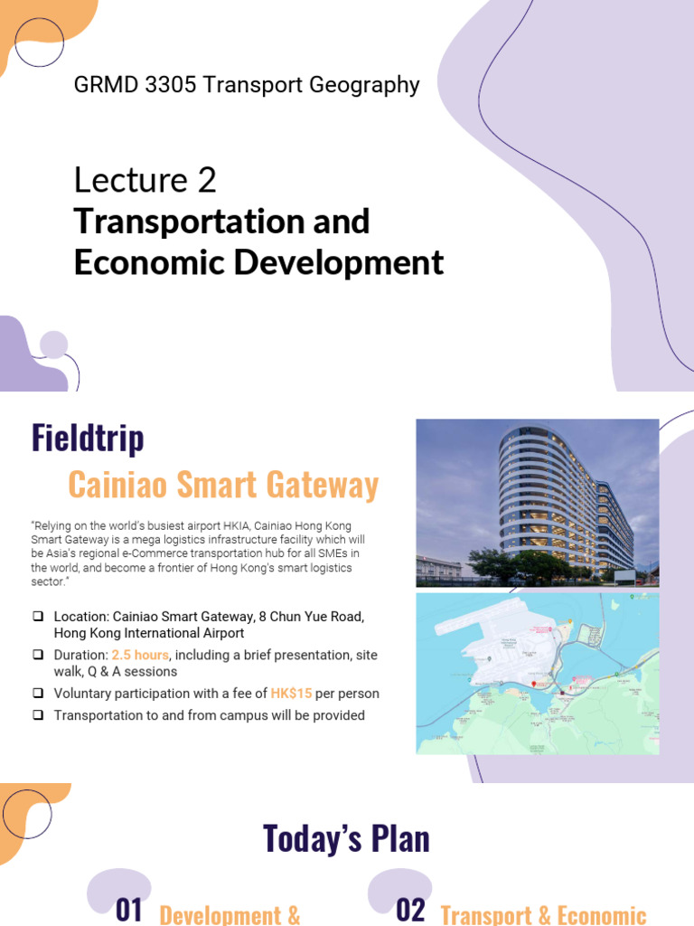 L2 - Transportation and Economic Development | PDF | Globalization ...