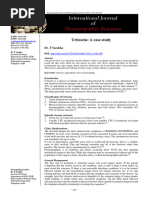 Urticaria Control Test | PDF