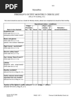Lifebuoy Inspection Checklist (SOLAS) | PDF