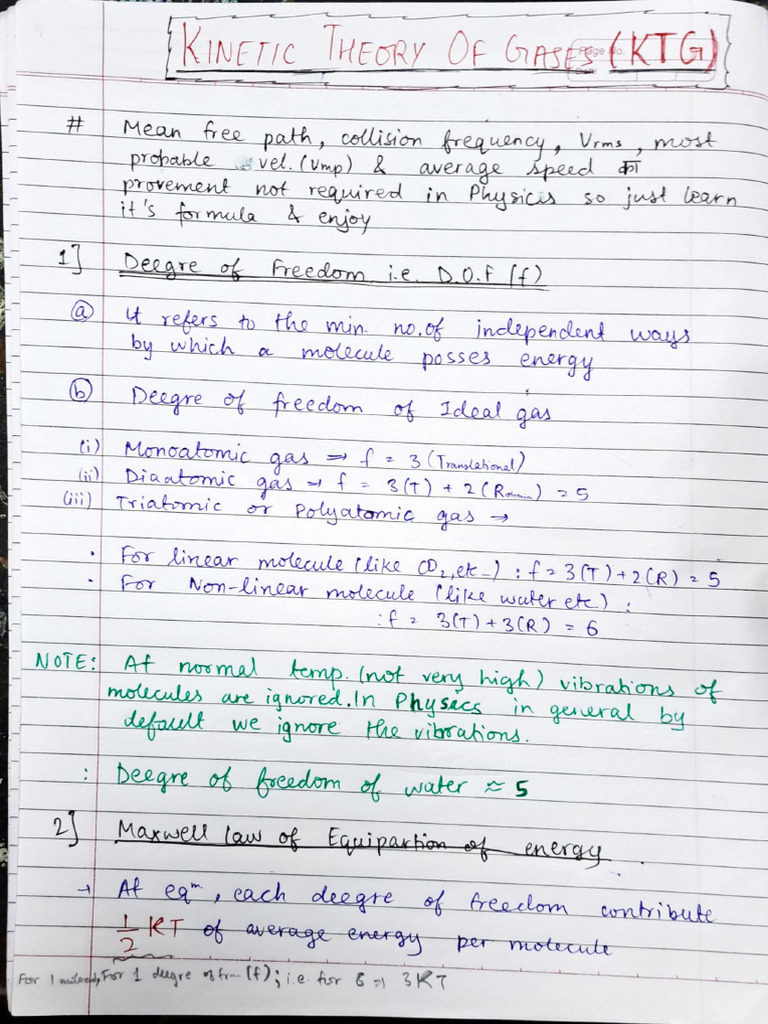 KTG Notes by Sir Complete | PDF