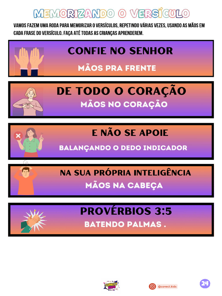 Versículo Atividade Memorizar 10.03 | PDF