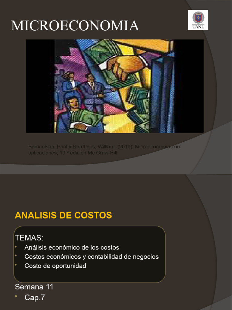 Sem 9 - Micro - Apunte - Analisis de Costos | PDF