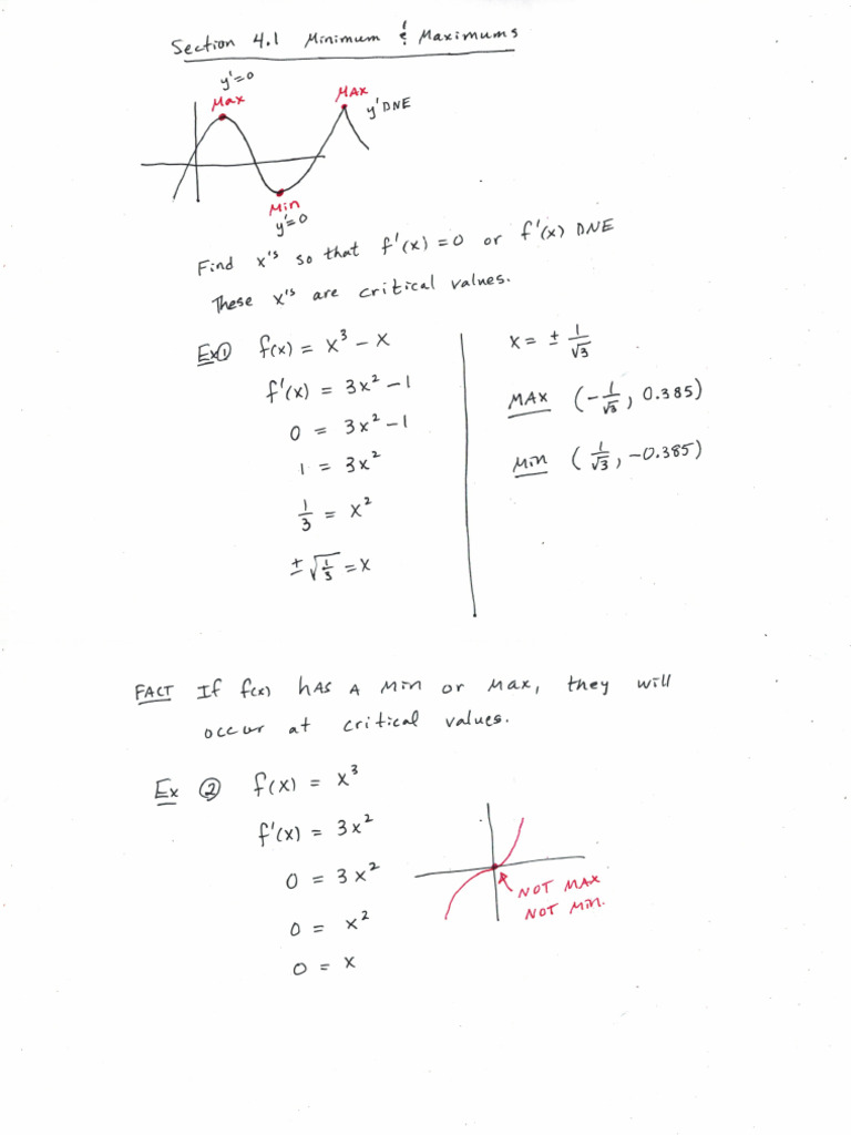 Math 3a Section 4 | PDF