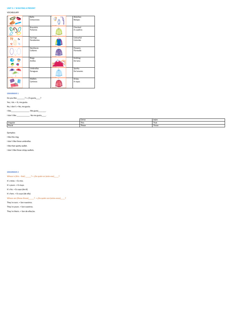 Unit 3 4th Grade 3 Pdf