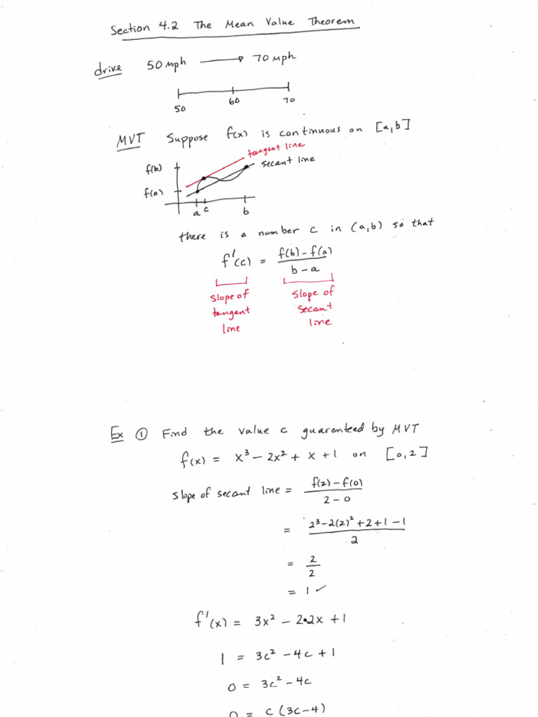 Math 3a Section 4 | PDF