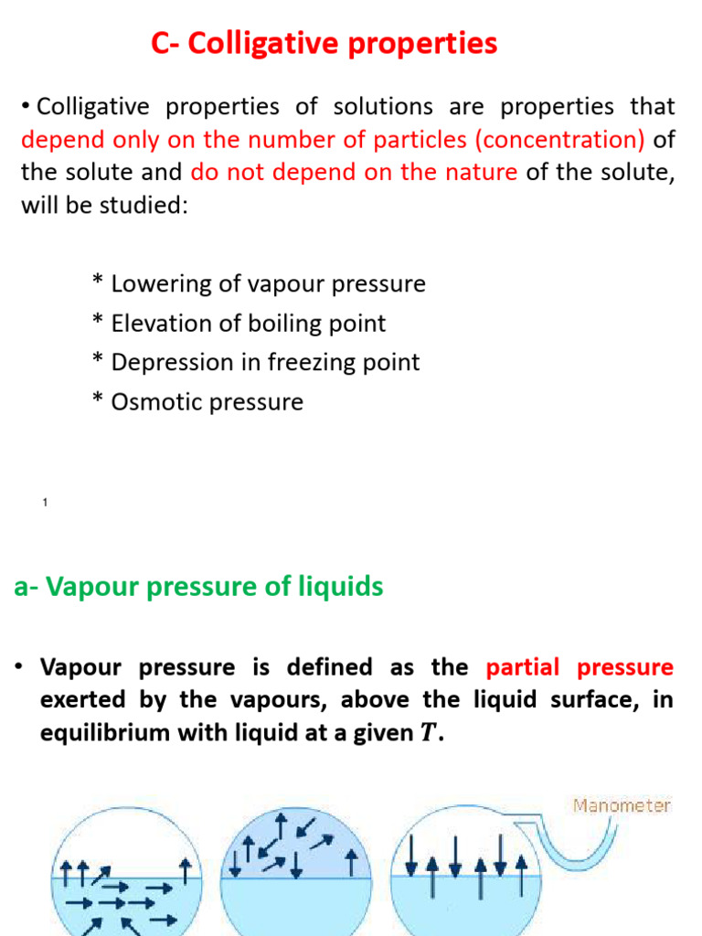 Chapter 4 - Simple Mixtures - Part 2 - SP22 | PDF