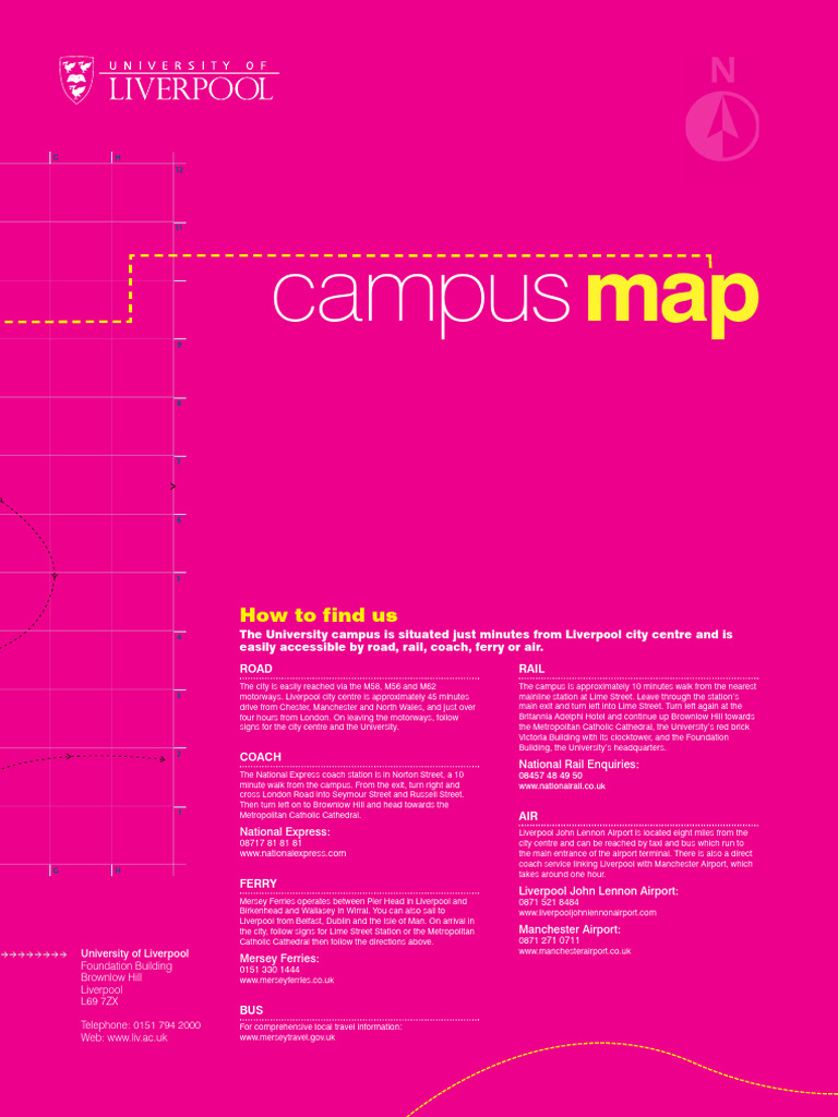 Liverpool University Campus Map | PDF | Liverpool