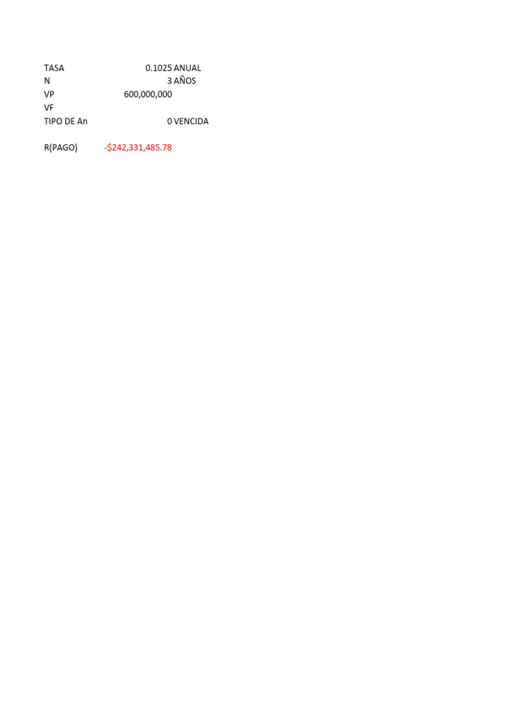 1.1.a. Apoyo de Ejemplos en Excel Gr | PDF | Economias | Dinero