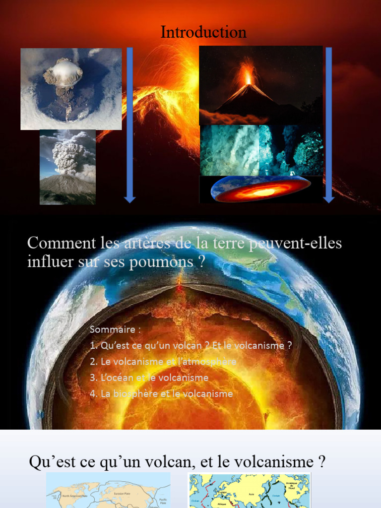 Définition et impacts du volcanisme | PDF | Volcan | Phénomène terrestre