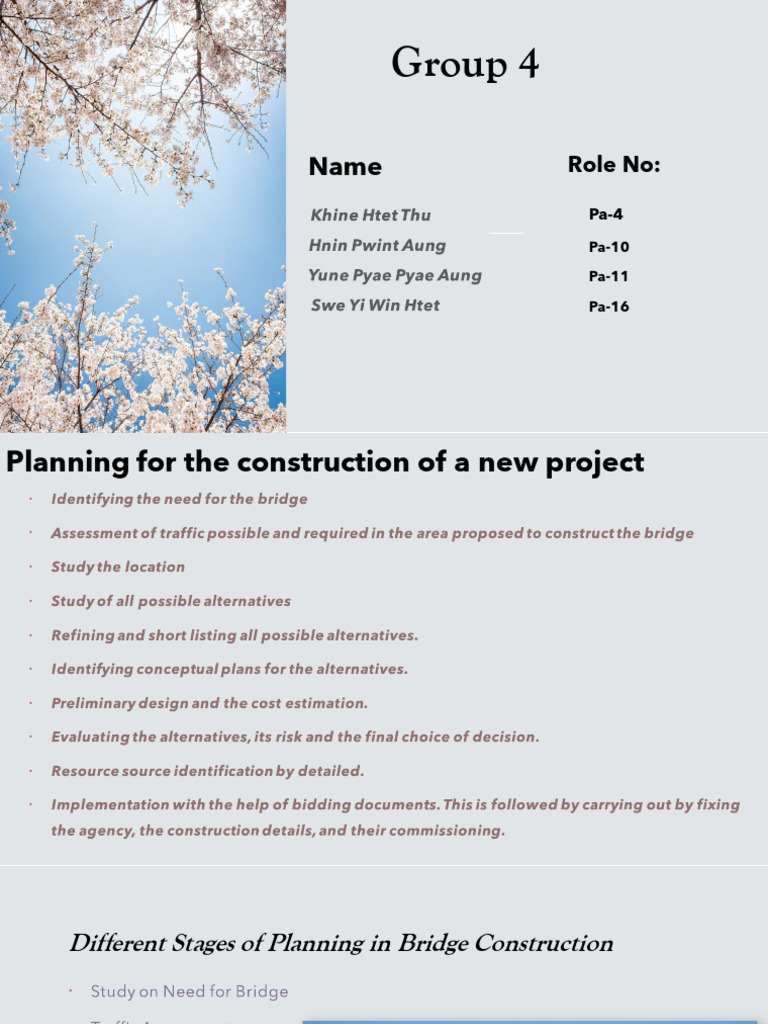 Bago River Bridge Construction Overview | PDF | Heavy Equipment | Economies