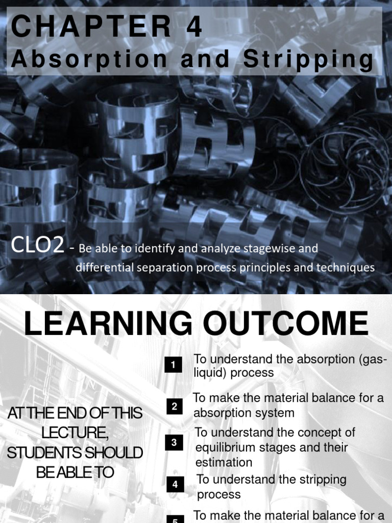 Chapter 4 - Absorption and Stripping | PDF | Phase (Matter) | Physical Sciences