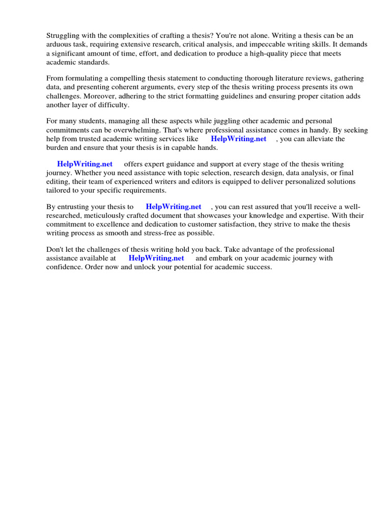 Nu Thesis | PDF