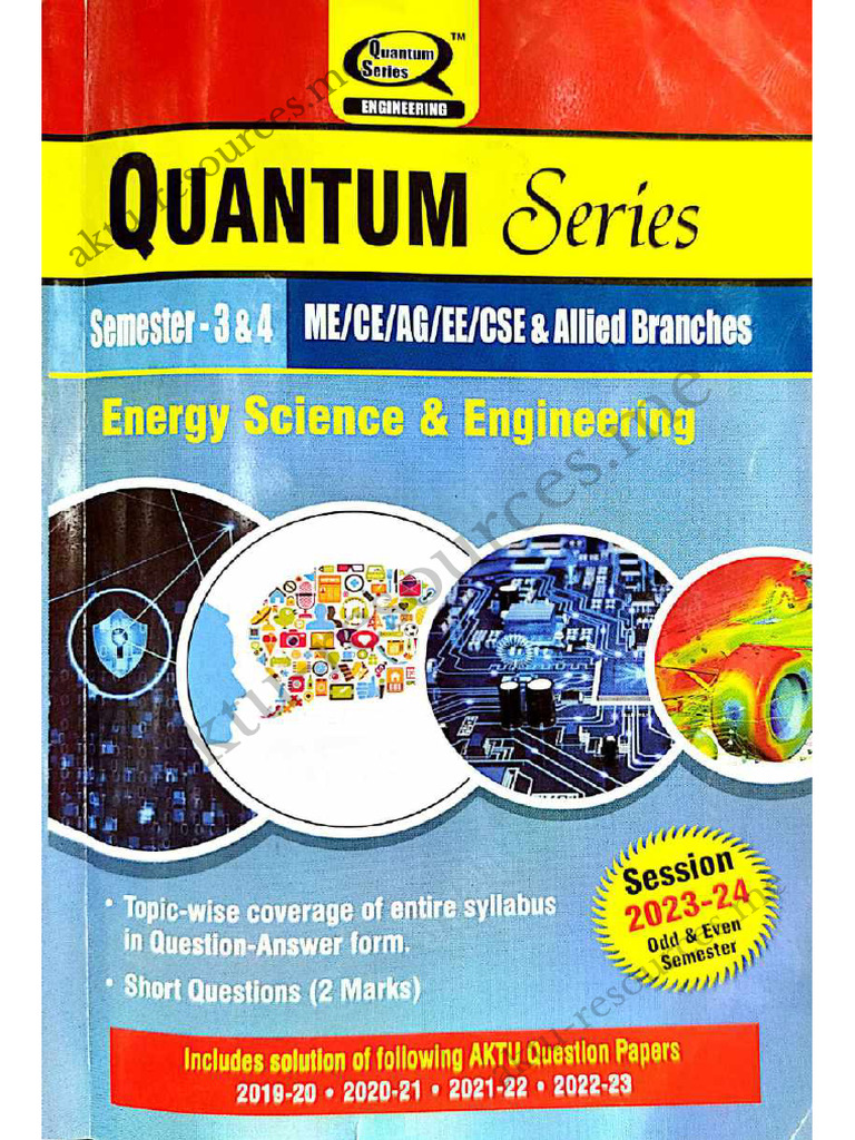 Energy Science QUANTUM | PDF