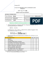 LGU Solid Waste Management Report | PDF | Waste | Recycling