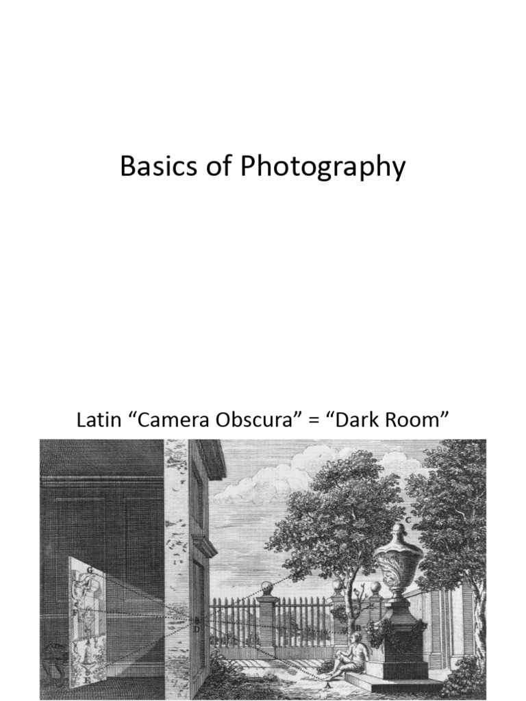 Basics of Photography - Vels.pptx | PDF | Camera Lens | Camera
