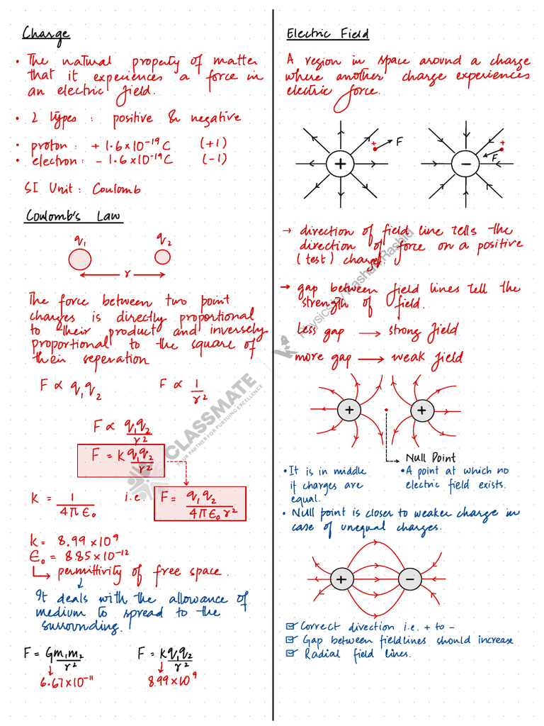 Electric Fields | PDF | Electric Field | Force